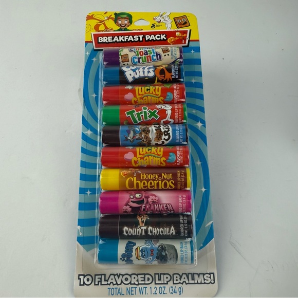 Makeup | General Mills Breakfast Pack Cereal Flavored Lip Balm Gloss ...